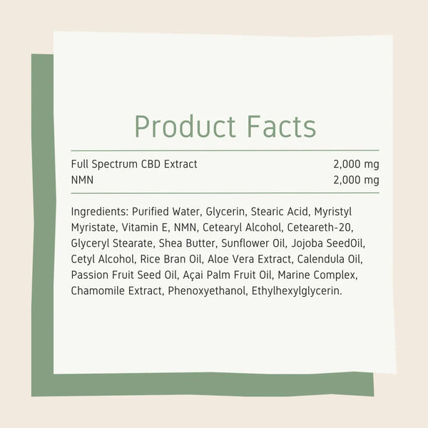 CBD + NMN CELLULAR REPAIR SERUM - 2000MG – J Wellness Shop